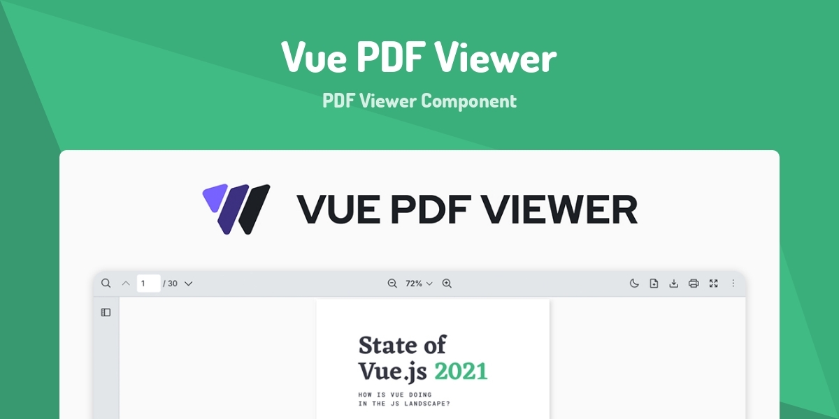 Vue Pdf Viewer Pdf Viewer Component Made With Vuejs